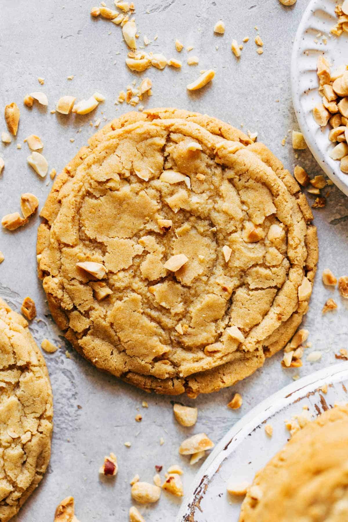 Pan-Banging CHEWY Peanut Butter Cookies | Butternut Bakery