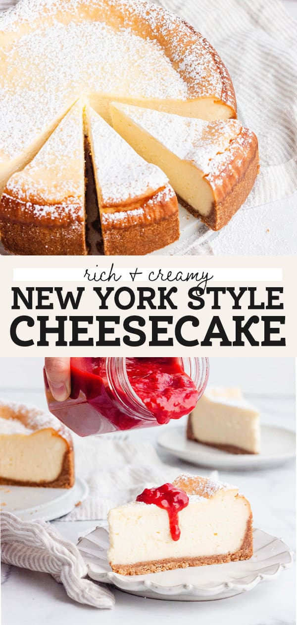 Rich & Creamy New York Cheesecake WITH VIDEO | Butternut Bakery