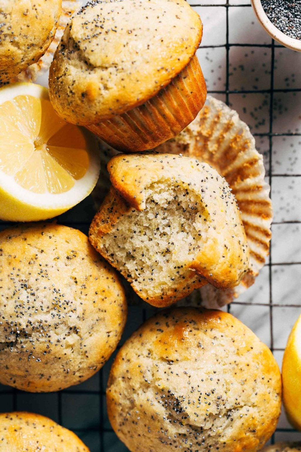 The BEST Lemon Poppy Seed Muffins | Butternut Bakery