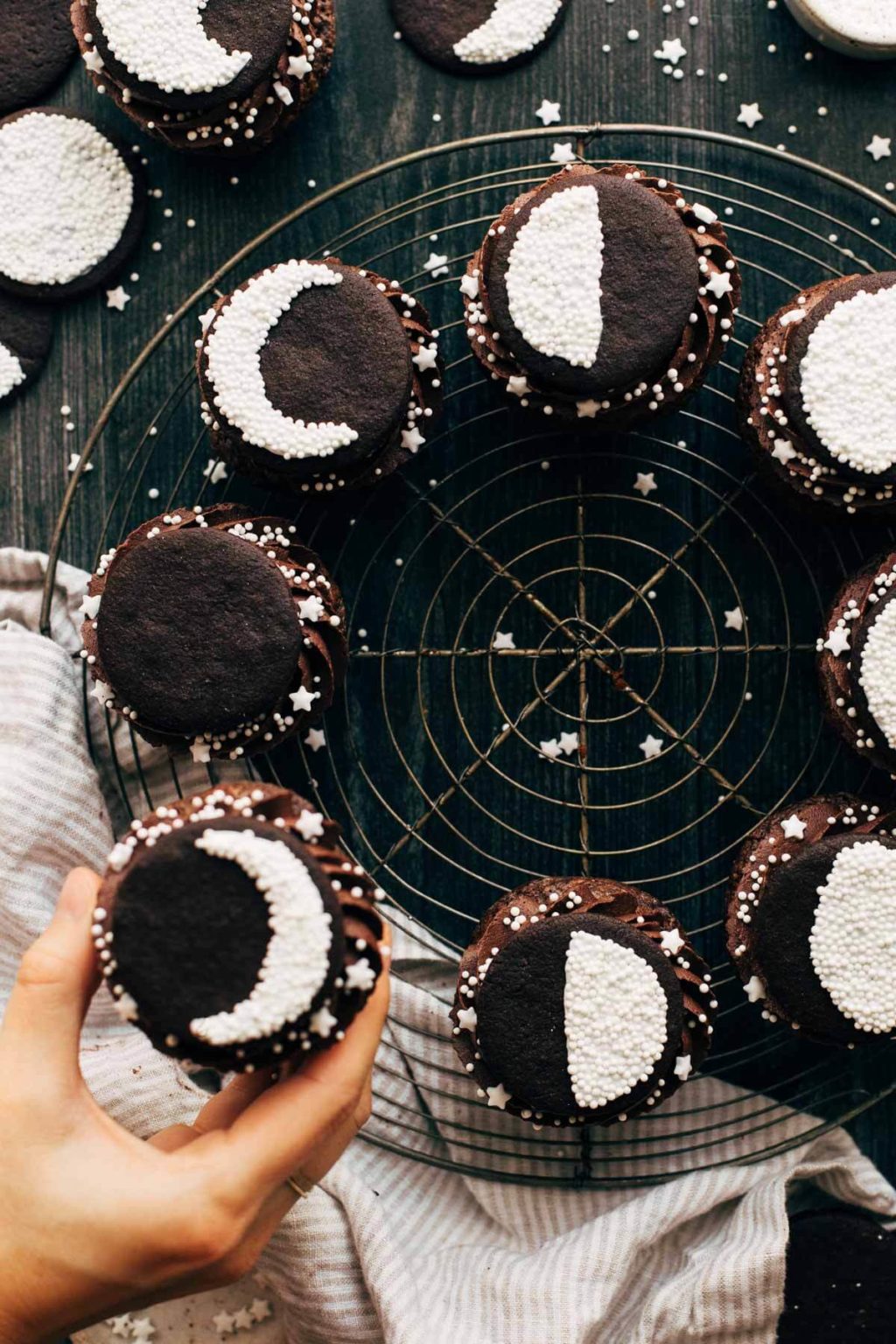 Full Moon Brownie Cupcakes - Butternut Bakery