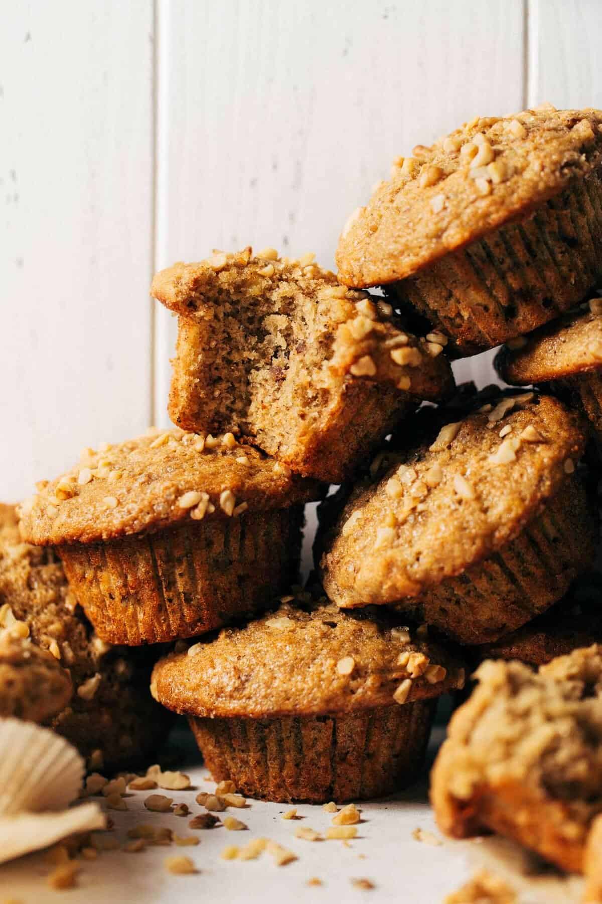 Moist Banana Nut Muffins | Butternut Bakery