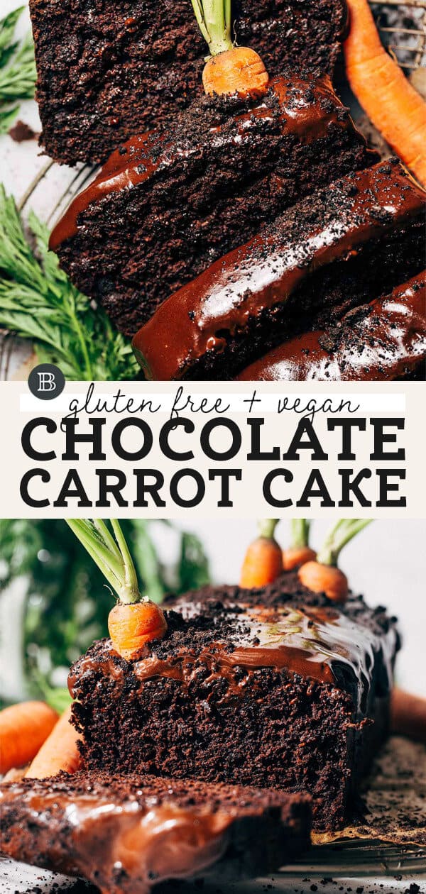 Chocolate Carrot Cake (Gluten Free & Vegan) | Butternut Bakery
