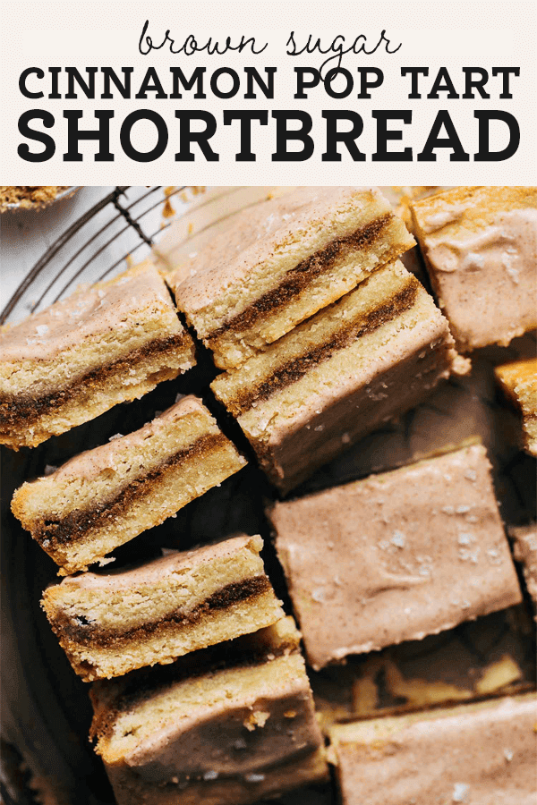 Brown Sugar Cinnamon Pop Tart Shortbread - Butternut Bakery