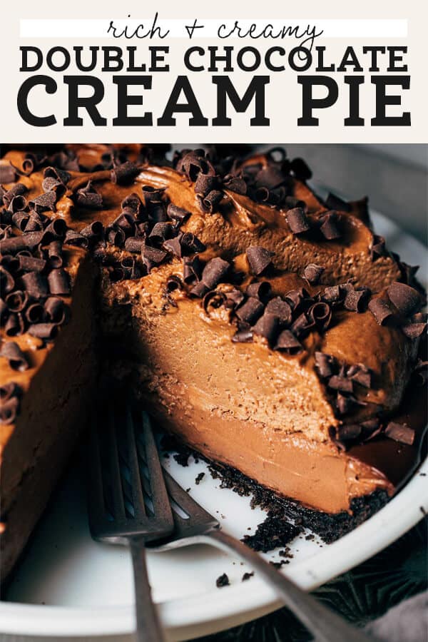 Double Chocolate Cream Pie - Butternut Bakery