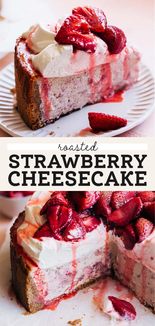 Roasted Strawberry Cheesecake - Butternut Bakery