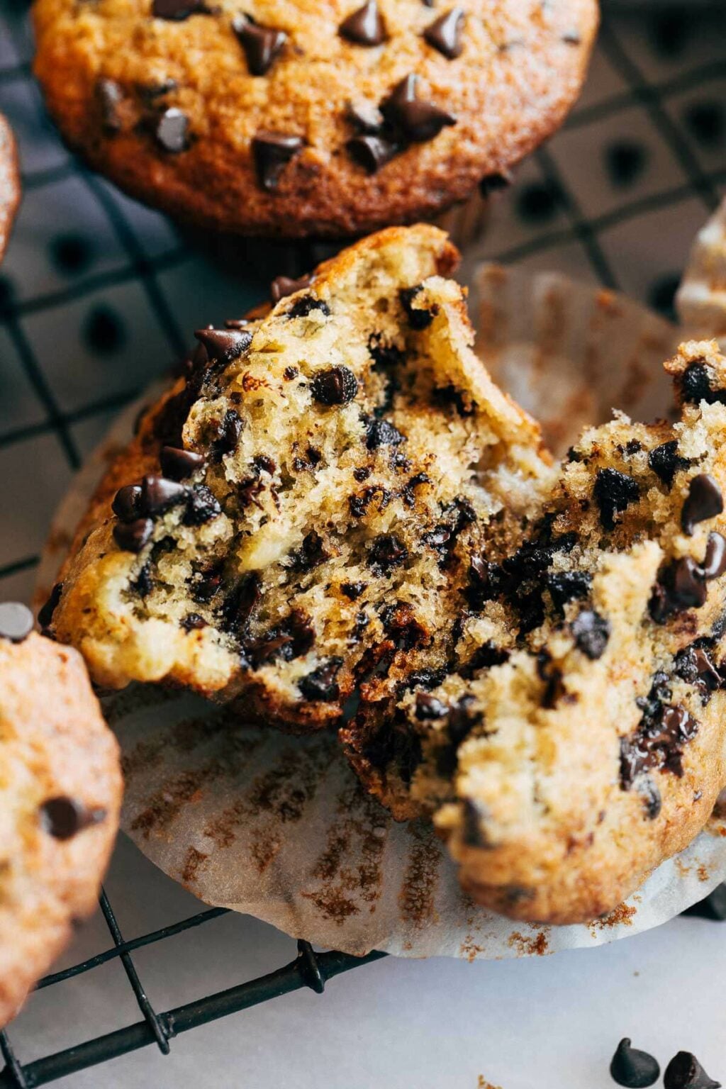 Banana Chocolate Chip Muffins - Butternut Bakery