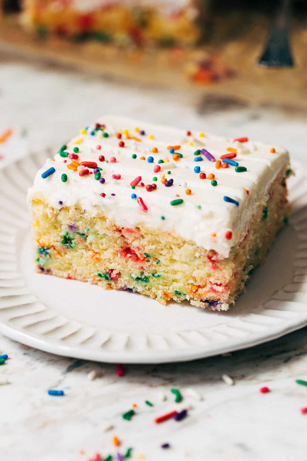 Funfetti Sheet Cake - Butternut Bakery
